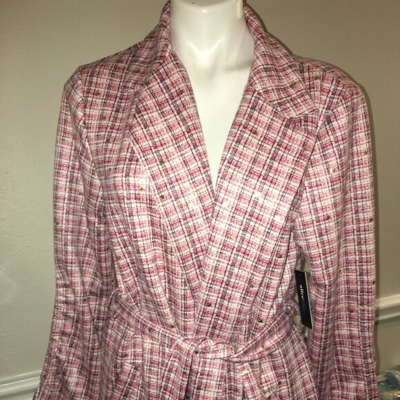 Alice Blue | Jackets & Coats | Alice Blue Checkered Jacket Or Coat So ...